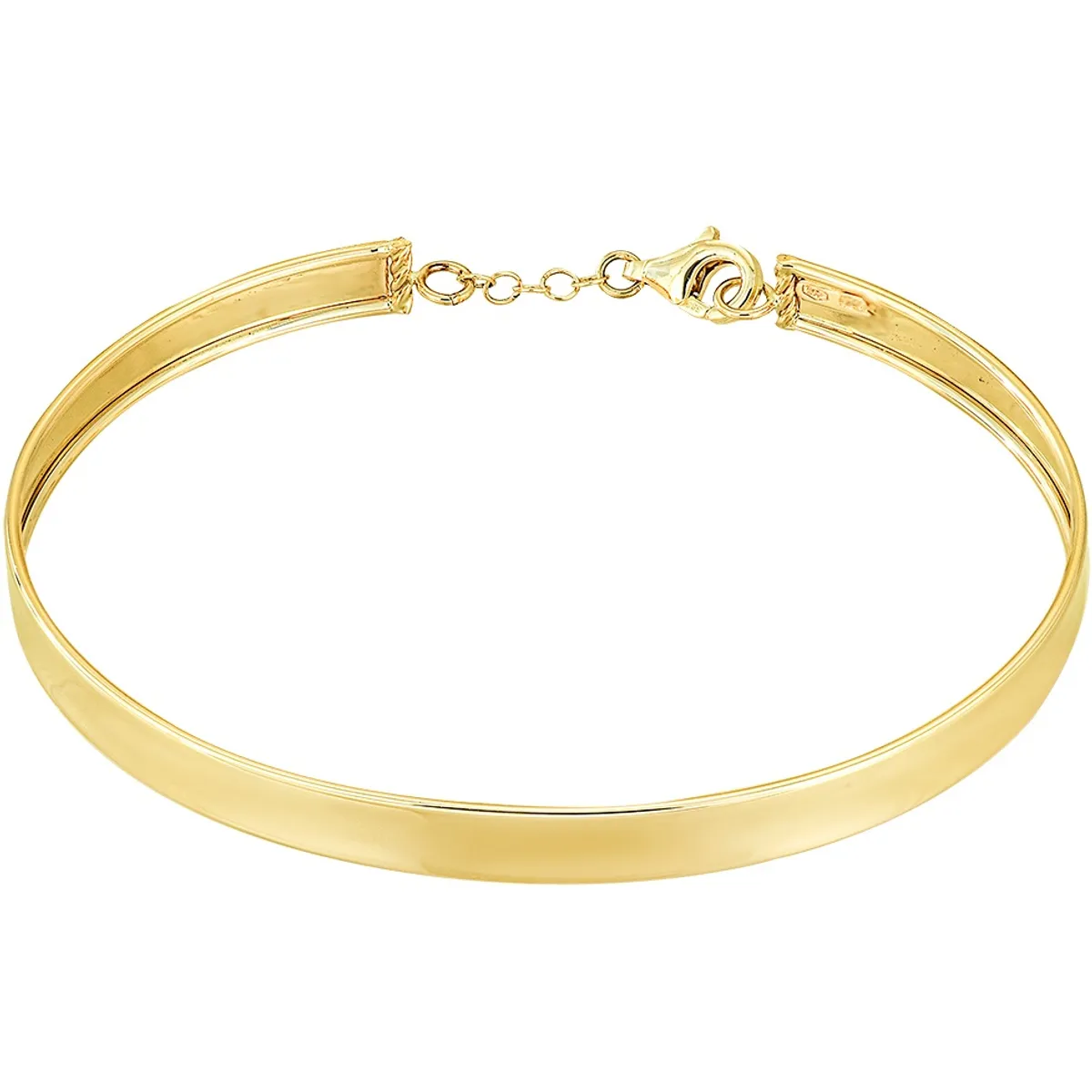 BRACELET Bangle SENZIO Collection K14 Yellow Gold 5LAV.SL39P